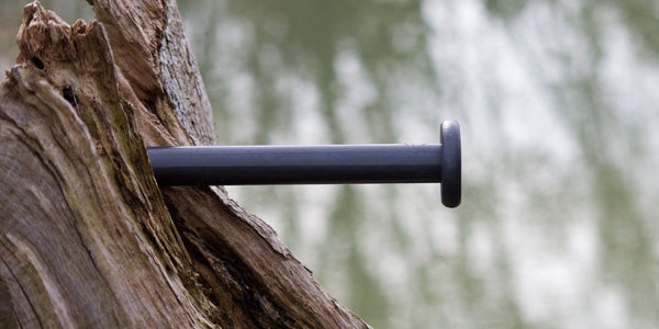 20mm Solid Wrought Iron Drapery Arm with Standard Bracket – The ...